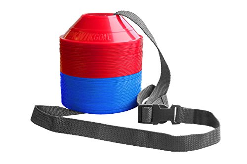 【中古】【未使用・未開封品】(Blue/Red) - Kwik Goal Mini Disc Cone Kit (50-Pack)【メーカー名】【メーカー型番】【ブランド名】Kwik Goal コーン・パイロン, Sports - Amaz...