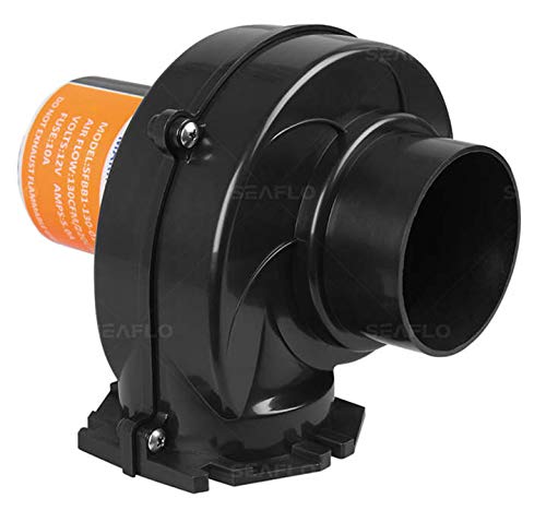 【中古】【未使用・未開封品】Seaflo In Line Bilge Air Blower 130CFM Boat Black Ventilation Marine 12V 2.5AMP【メーカー名】【メーカー型番】【ブランド名】SEAFL...
