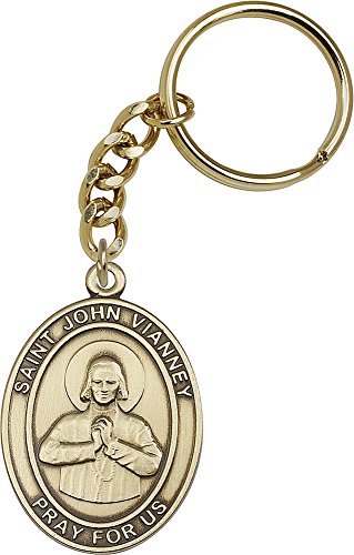 【中古】【未使用・未開封品】酸化金メッキセントジョン・Vianneyキーチェーン【メーカー名】【メーカー型番】【ブランド名】Bonyak Jewelry キーホルダー 【商品説明】酸化金メッキセントジョン・Vianneyキーチェーン【注意】...