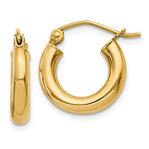 【中古】【未使用・未開封品】小さな14?KイエローゴールドThickチューブフープイヤリング、3?mmチューブ)【メーカー名】【メーカー型番】【ブランド名】LooptyHoops ピアス 【商品説明】小さな14?KイエローゴールドThick...