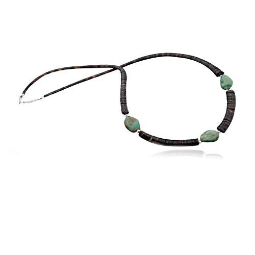 【中古】【未使用・未開封品】Authentic Made by Charlene Little Navajoシルバー天然ターコイズGraduated Heishiネイティブアメリカンネックレス【メーカー名】【メーカー型番】【ブランド名】Na...