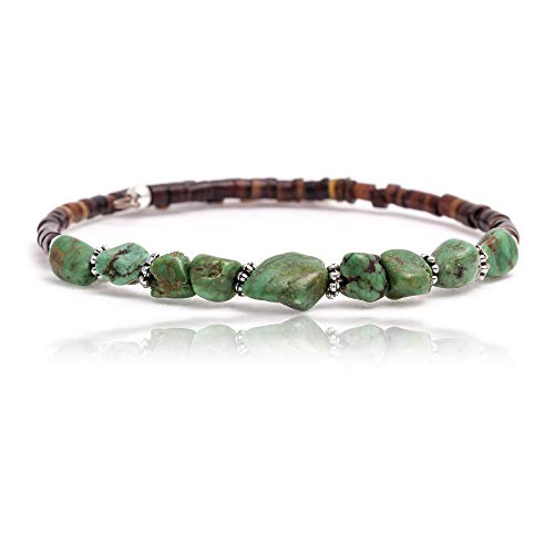 【中古】【未使用・未開封品】$ 80小売タグAuthentic Made by Charlene Little Navajo天然ターコイズネイティブアメリカンブレスレット【メーカー名】【メーカー型番】【ブランド名】Native-Bay メン...