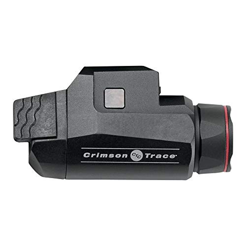 【中古】【未使用・未開封品】Crimson Trace CMR-208 ユニバーサルレールマスタータクティカルライト 2モード懐中電灯とインスタントアクティベーション付き ピクレールマウント シューティング 競技 レンジ用 ブラック【メーカ...