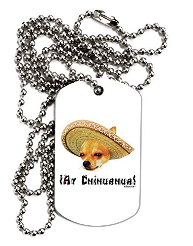 【中古】【未使用・未開封品】TooLoudチワワ犬with Sombrero???Ayチワワ大人用犬タグチェーンネックレス【メーカー名】【メーカー型番】【ブランド名】TooLoud メンズ, ネックレス Tooloud: Designer【...
