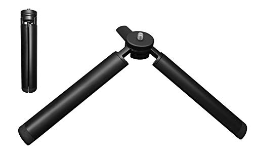 【中古】【未使用・未開封品】RetiCAM ハンドグリップ ミニ三脚 - カメラ、アクションカム、スマートフォン、アクセサリー用金属製高耐久スタビライザー - HG20 アルミニウム、ブラック【メーカー名】【メーカー型番】【ブランド名】Re...