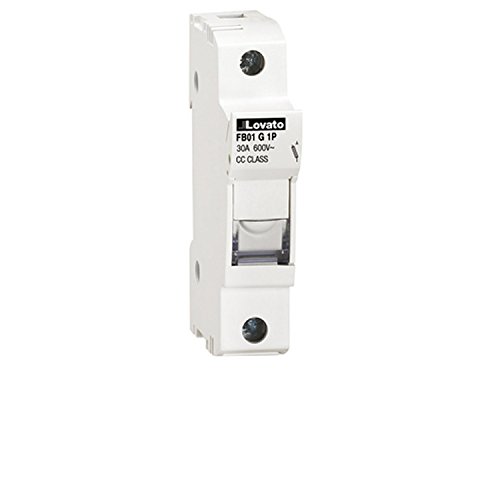 【中古】【未使用・未開封品】ASI AFB01G1P DIN Rail Mounted Class CC Fuse Holder, UL, 1 Pole, 18 to 8 AWG, 30 Amp, 600V by ASI【メーカー名】【メー...