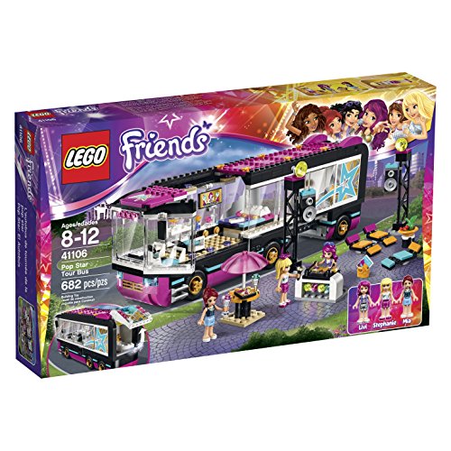 【中古】【未使用・未開封品】LEGO Friends 41106 Pop Star Tour Bus Building Kit【メーカー名】【メーカー型番】【ブランド名】レゴ(LEGO) ブロックセット, ブロック, おもちゃ_2colum...