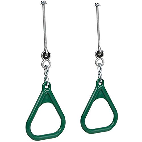 【中古】【未使用・未開封品】(Green) - Trapeze Rings with Swing Hangers and SSS Logo Sticker【メーカー名】【メーカー型番】【ブランド名】Swing Set Stuff Inc. ...