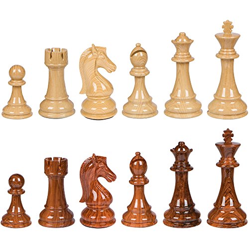 【中古】【未使用・未開封品】Nero High Polymer Extra Heavy Weighted Chess Pieces with Extra Queens - Pieces Only - No Board - 4.25 Inch...