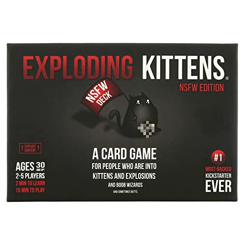 【中古】【未使用・未開封品】Exploding Kittens: NSFW Edition (Explicit Content)【メーカー名】【メーカー型番】【ブランド名】against スポーツ＆アウトドア 2017年モデル特集, カード...
