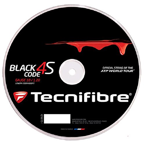 【中古】【未使用・未開封品】テクニファイバー(Tecnifibre) テニス ストリングス BLACK CODE 4S ゲージ1.20mm ブラック(BK) ロール200m TFR516【メーカー名】【メーカー型番】【ブランド名】Tecni...