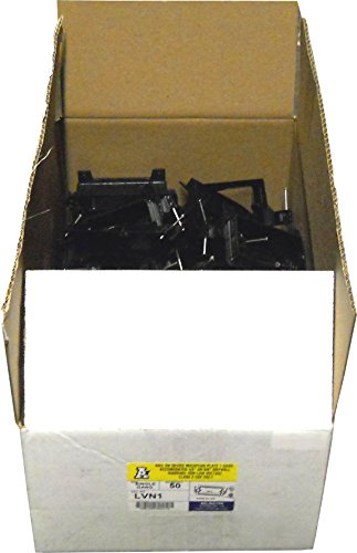 【中古】【未使用・未開封品】Arlington lvn1低電圧マウントブラケットW /爪、1-gang、ブラック、50-pack【メーカー名】【メーカー型番】【ブランド名】ARLINGTON コンジットブラケット 【商品説明】Arlingt...
