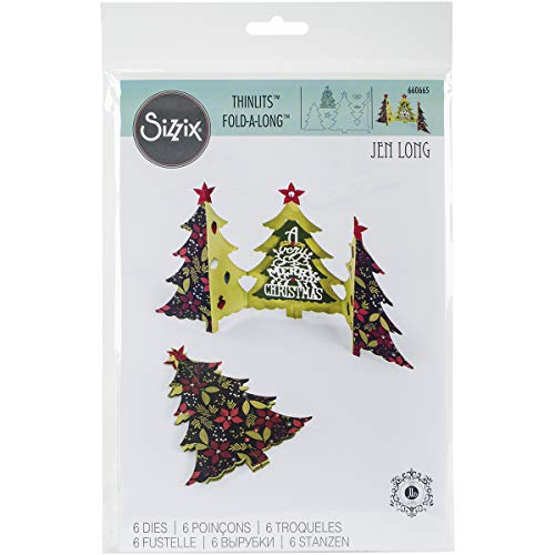 【中古】【未使用・未開封品】Sizzix 660665 Thinlits Dies - Christmas Tree Fold - A - Long Card【メーカー名】【メーカー型番】【ブランド名】Sizzix スクラップブッキング用品...
