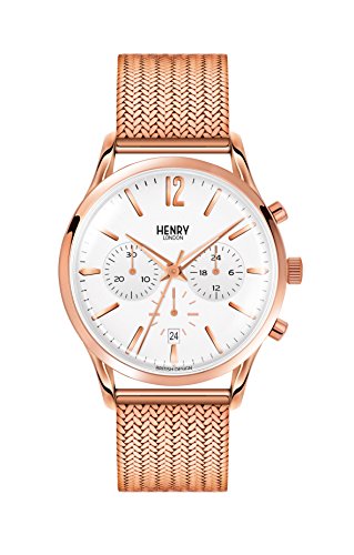 【中古】【未使用・未開封品】Henryロンドンリッチモンドメンズクロノグラフクオーツ腕時計???hl41-cm-0040【メーカー名】【メーカー型番】【ブランド名】HENRY LONDON(ヘンリーロンドン) 腕時計, 海外ブランド Hen...