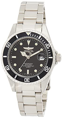 【中古】【未使用・未開封品】[インビクタ] 腕時計 Pro Diver 石英 37.5mm ケース シルバー ステンレス鋼ストラップ ブラックダイヤル 8932OB メンズ 正規輸入品 [並行輸入品]【メーカー名】【メーカー型番】【ブランド...