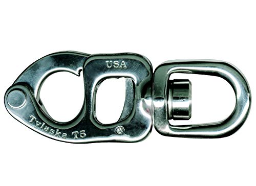 【中古】【未使用・未開封品】(Standard Bail, Polished Stainless) - Tylaska T5 Trigger Release Snap Shackle【メーカー名】【メーカー型番】【ブランド名】Tylaska...