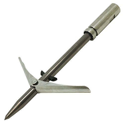 【中古】【未使用・未開封品】Scuba Choice Spearfishing Twin Barb Double Wing 6mm Pole Spear Tip with Keeper, 6.25 by Scuba Choice【メーカー名...