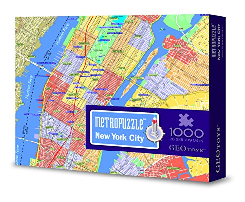 【中古】【未使用・未開封品】MyPuzzle New York - 1000 pc Jigsaw Puzzle by Geotoys by Geotoys【メーカー名】【メーカー型番】【ブランド名】GeoToys ジグソーパズル, パズル,...