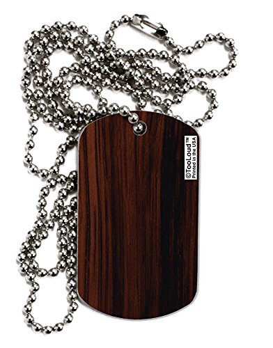 【中古】【未使用・未開封品】TooLoud Dark Wood Look大人用犬タグチェーンネックレス【メーカー名】【メーカー型番】【ブランド名】TooLoud メンズ, ネックレス Tooloud: Designer【商品説明】TooLo...