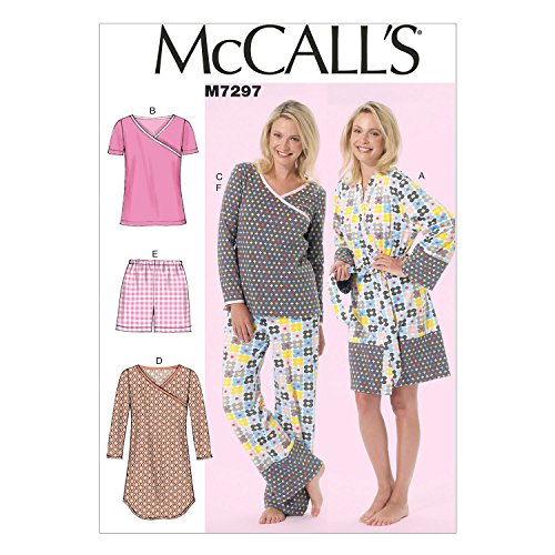 【中古】【未使用・未開封品】McCall's Patterns M7297 Misses'/Women's Robe, Belt, Tops, Dress, Shorts & Pants, RR (18W-20W-22W-24W) by M...