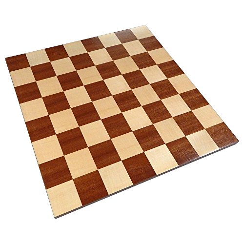 【中古】【未使用・未開封品】Zelus Borderless Tournament Chess Board with Inlaid Mahogany Wood - Board Only - 18 Inch【メーカー名】【メーカー型番】【ブラ...