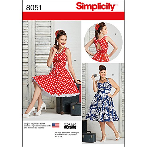 【中古】【未使用・未開封品】Simplicity Patterns Misses and Plus Size Dresses Size: BB (20W-28W), 8051 by Simplicity Creative Patterns【...