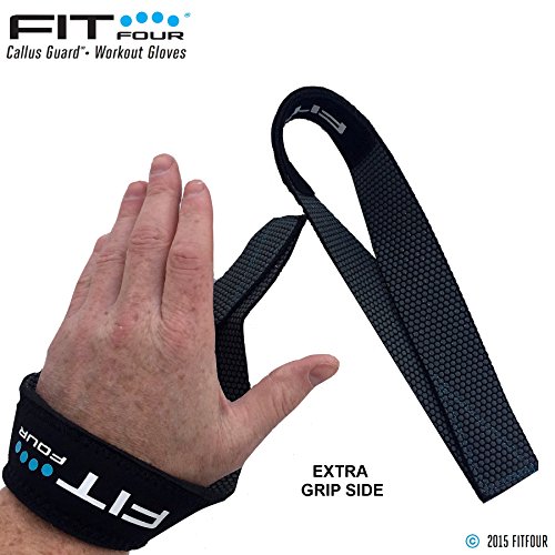【中古】【未使用・未開封品】Fit Four F4T トライアングル ウエイトリフティングストラップ、リバーシブルグリップ、黒とグレー【メーカー名】【メーカー型番】【ブランド名】Fit Four レジスタンスバンド, Sports - Am...
