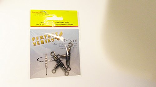 【中古】【未使用・未開封品】Thundermistルアー会社t-turn 3ウェイSwivel、Xラージ/ 120ポンド、ブラックニッケル【メーカー名】【メーカー型番】【ブランド名】Thundermist Lure Company 仕掛け,...