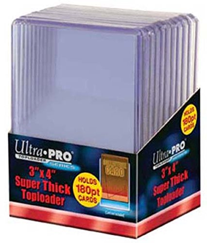 【中古】【未使用・未開封品】2 Ultra Pro 180pt Top Loader Packs - 10 Toploaders Per Pack (20 Total) - Thick Baseball, Basketball, Hocke...