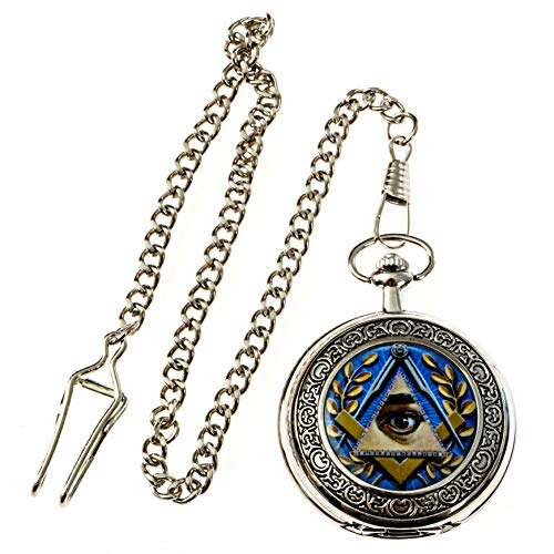 【中古】【未使用・未開封品】The Masonic Exchange All Seeing Eyeラウンドポケット時計【メーカー名】【メーカー型番】【ブランド名】The Masonic Exchange 懐中時計 【商品説明】The Mas...