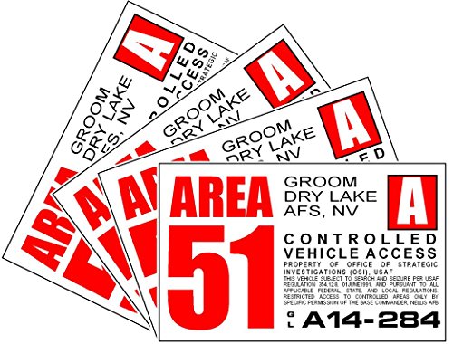 【中古】【未使用・未開封品】Starbase 79 エリア 51 ステッカー - 4枚セット【メーカー名】【メーカー型番】【ブランド名】Starbase 79 インテリア, Home & kitchen - AmazonGlobal fre...