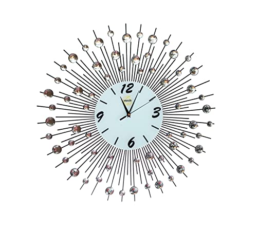 【中古】【未使用・未開封品】Sunburst メタル壁掛け時計 25インチ 9インチ ガラス時計フェイス【メーカー名】【メーカー型番】【ブランド名】Meida 壁掛け時計, 電池利用商品 【商品説明】Sunburst メタル壁掛け時計 25...