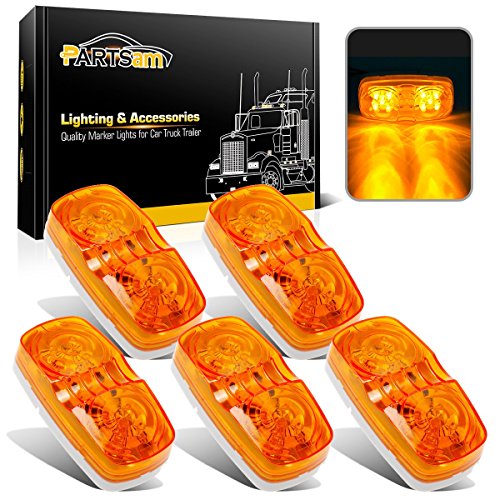 【中古】【未使用・未開封品】Partsamファイブトレーラーマーカー LEDライトダブルブルズアイアンバー10ダイオードライト【メーカー名】【メーカー型番】【ブランド名】Partsam クリアランスランプ 【商品説明】Partsamファイブ...