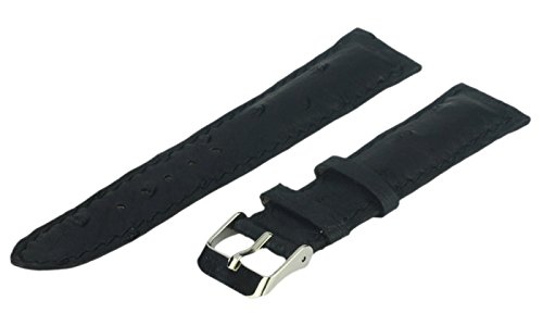 【中古】【未使用・未開封品】レザー腕時計バンド、Genuine Ostrichレザー、ブラック、26?mm、ロング長【メーカー名】【メーカー型番】【ブランド名】Tom Barrington 時計バンド Tom Barrington: Des...