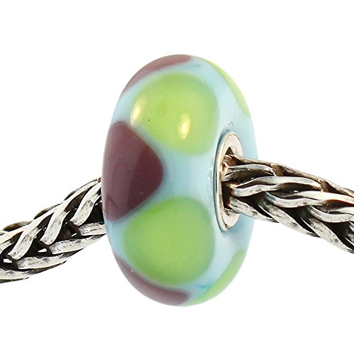 【中古】【未使用・未開封品】本物のTrollbeads Glass 61367 グリーン/パープル 三角形【メーカー名】【メーカー型番】【ブランド名】Trollbeads チャーム 【商品説明】本物のTrollbeads Glass 613...
