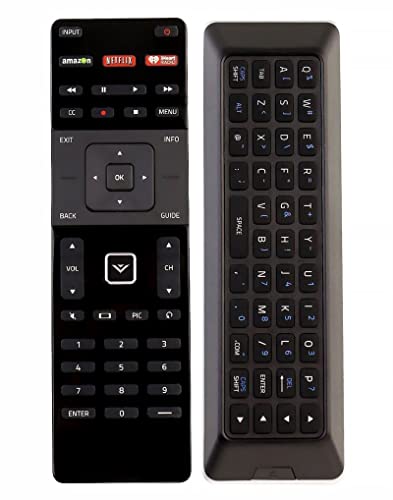 【中古】【未使用・未開封品】XRT500 QWERTY キーボード バックライトリモート付き VIZIO M43-C1 M49-C1 M50-C1 M55-C2 M60-C3 M65-C1 M70-C3 M75-C1 M80-C3 M322...