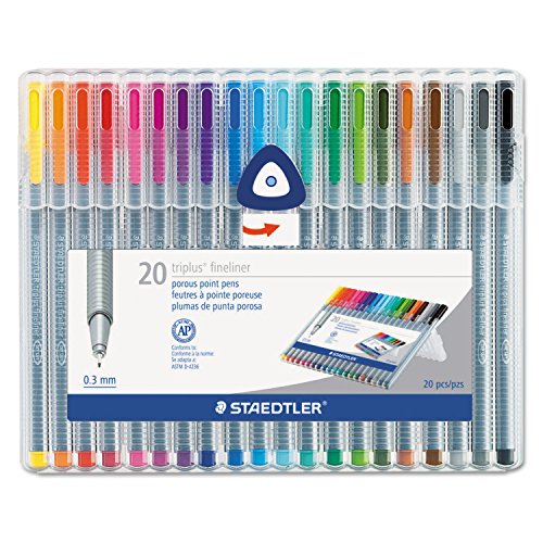 【中古】【未使用・未開封品】STD334SB20A6 - Staedtler Triplus Fineliner Pens (3, 1 Pack) by Staedtler【メーカー名】【メーカー型番】【ブランド名】ステッドラー(STAED...