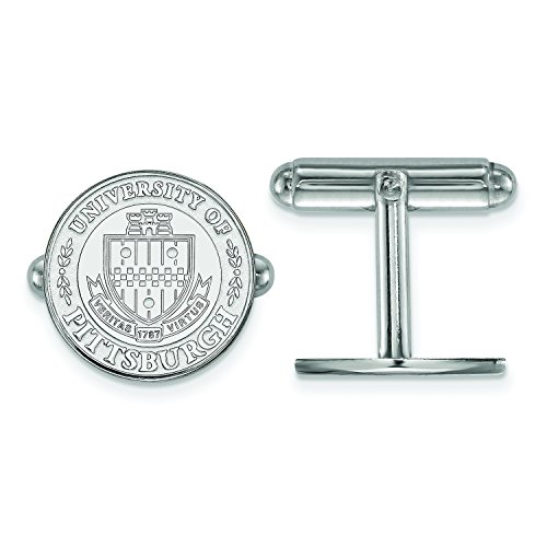 【中古】【未使用・未開封品】Pitt Crest Cuff Links (スターリングシルバー)【メーカー名】【メーカー型番】【ブランド名】Logo Art スポーツファングッズ, Sports - AmazonGlobal free sh...