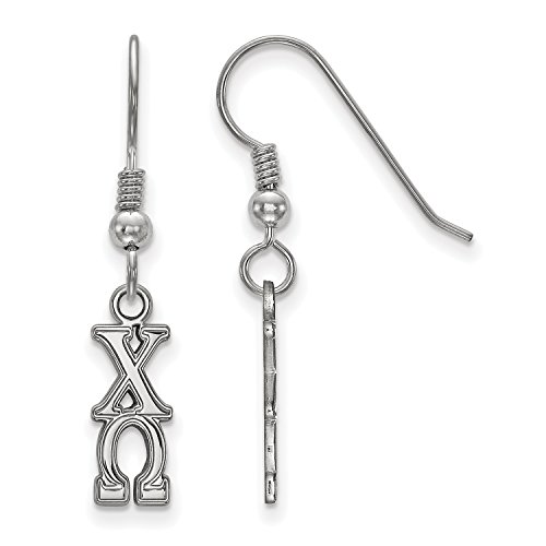 【中古】【未使用・未開封品】LogoArt スターリングシルバー Chi Omega スモール ダングルイヤリング, 金属, 不明【メーカー名】【メーカー型番】【ブランド名】Logo Art イヤリング Quinn's Gold: Desi...