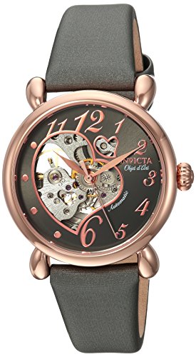 【中古】【未使用・未開封品】Invicta Women 's ' objet Dアート' Automaticステンレススチールand Satin Casual Watch , Color :グレー(モデル: 22649?)【メーカー名】【メ...