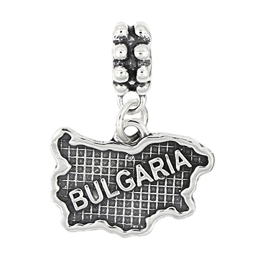 【中古】【未使用・未開封品】スターリングシルバーいぶし仕上げTexturedマップブルガリアのヨーロピアンダングルビーズチャーム【メーカー名】【メーカー型番】【ブランド名】Lgu 服＆ファッション小物, チャーム 【商品説明】スターリングシ...