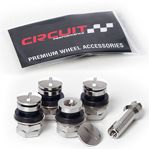 【中古】【未使用・未開封品】Circuit Performance クロムボルトインフラッシュマウントバルブステム (4個セット)【メーカー名】【メーカー型番】【ブランド名】Circuit Performance エアバルブキャップ, バル...