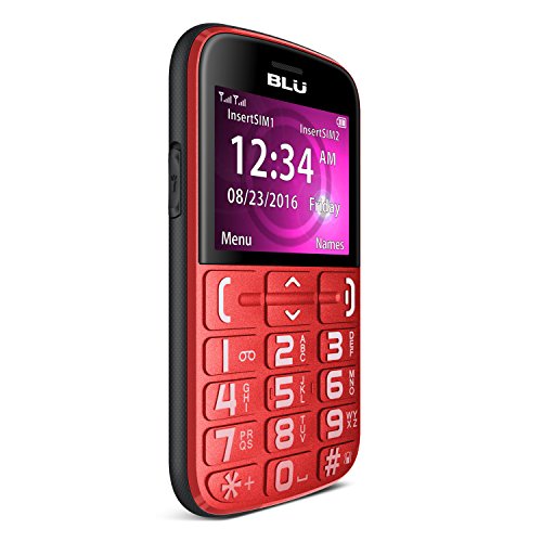 【中古】【未使用・未開封品】BLU JOY - 2.4, Factory Unlocked Phone - Red by BLU【メーカー名】【メーカー型番】【ブランド名】BLU スマートフォン本体, Windows 10 Mobile 搭...