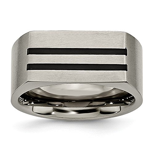 【中古】【未使用・未開封品】Jewels By Lux チタン10mm ブラックエナメルストライプ つや消しバンド【メーカー名】【メーカー型番】【ブランド名】Jewels By Lux リング 【商品説明】Jewels By Lux チタン...