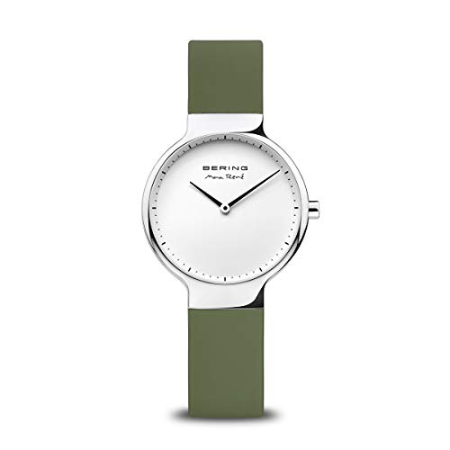 【中古】【未使用・未開封品】BERING Time レディース スリムウォッチ 15531-800 | 31mm ケース | Max Ren? コレクション | シリコンストラップ | 傷つきにくい サファイアクリスタル | ミニマリスト ...