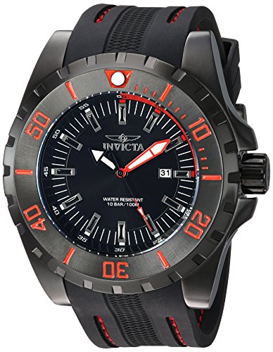 【中古】【未使用・未開封品】Invicta Men 's ' Pro Diver ' QuartzステンレススチールとポリウレタンCasual Watch , Color : Black ( Model : 23735?)【メーカー名】【メ...