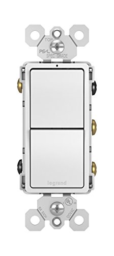 【中古】【未使用・未開封品】Legrand ラジアント15アンペア コンビネーションスイッチ ロッカーウォールライトスイッチ ホワイト 2ウェイスイッチ RCD33WCC6【メーカー名】【メーカー型番】【ブランド名】Legrand - Pa...
