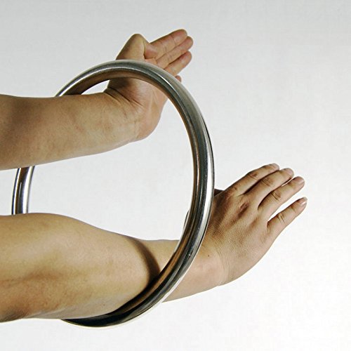 【中古】【未使用・未開封品】(xx) - Wing Chun Stainless Ring Yewen Sau Sticky Hand Strength Training Tsun Siu Lum Kung Fu【メーカー名】【メーカー型番...