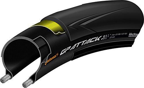 【中古】【未使用・未開封品】Continental(コンチネンタル) Grand Prix Attack3+Force3 700x23/25C グランプリアタック/フォース前後セット クリンチャーロードタイヤ ブラック 中 01014400...