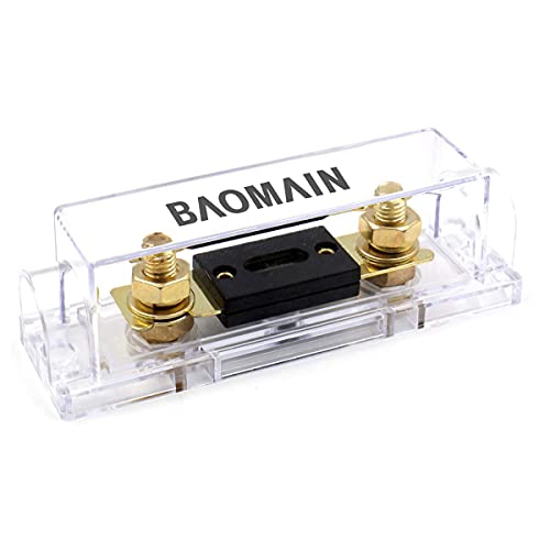【中古】【未使用・未開封品】Baomain ANL-300A 電気保護 ANLヒューズ 300Amp ヒューズホルダー付き 1パック【メーカー名】【メーカー型番】【ブランド名】Baomain ヒューズ 【商品説明】Baomain ANL-3...